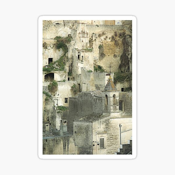 "Matera - Basilicata" Sticker by gluca | Redbubble