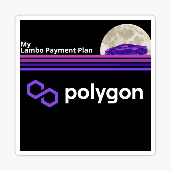 "polygon" Sticker for Sale by Dirk3Diggler | Redbubble