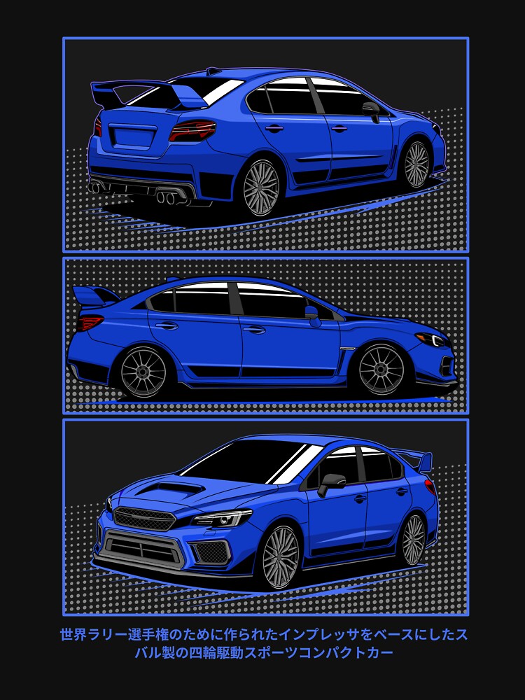 "Drift Blue subie wrx manga vol 2" T-shirt for Sale by Hans-Studio ...