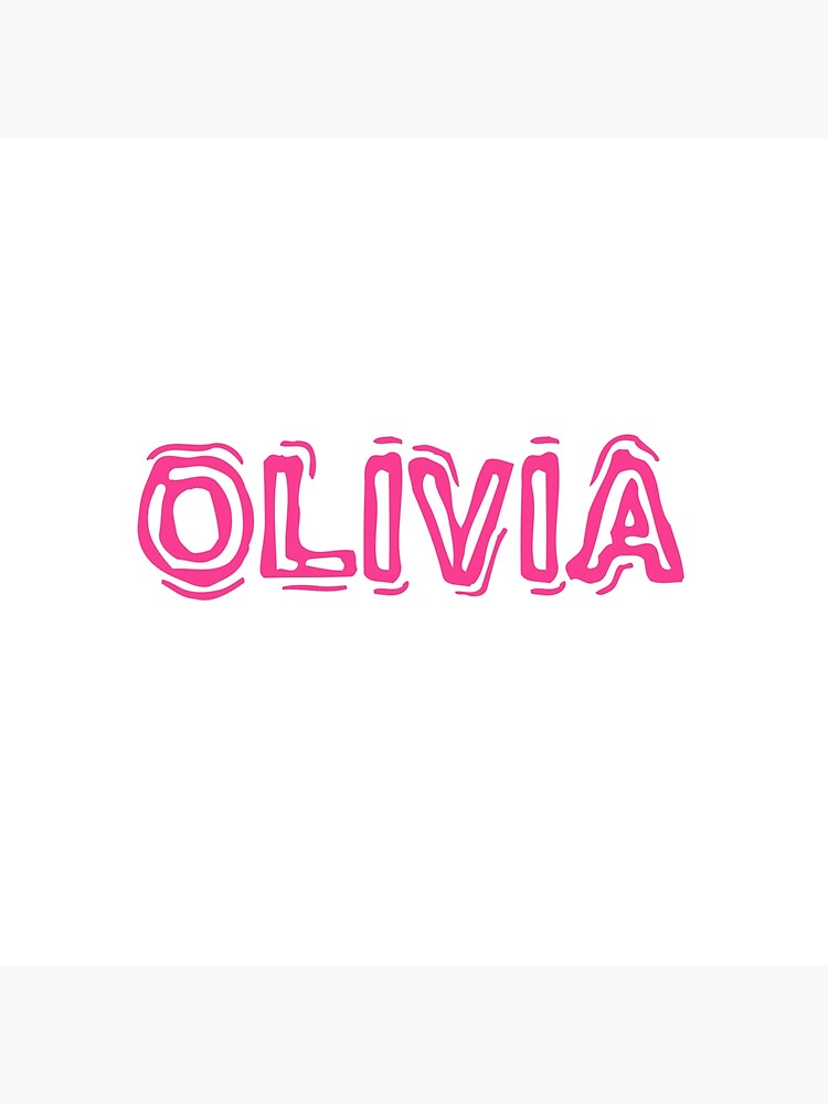 "Olivia Name" Poster for Sale by NameMatters | Redbubble