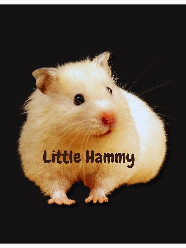 "Cute Little Hammy Hamster" Poster for Sale by MerchGiants | Redbubble