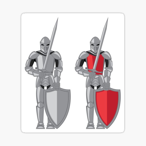 "Knight" Sticker for Sale by vectorworks51 | Redbubble