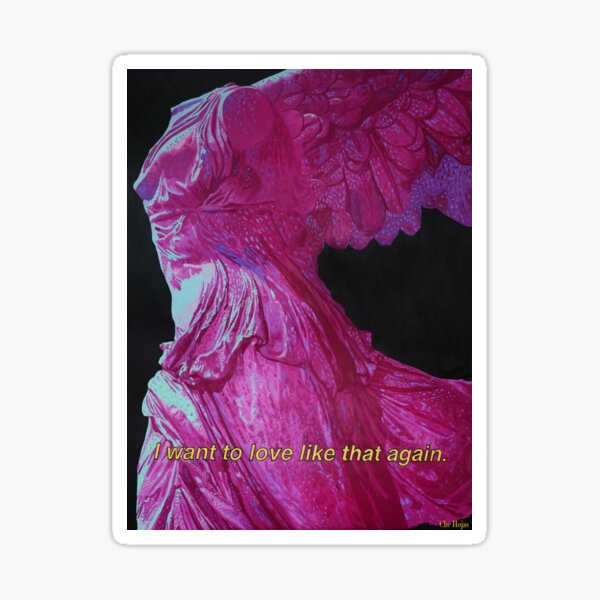 "Love Again, Romantic Sad Quotes" Sticker for Sale by CheHojas | Redbubble