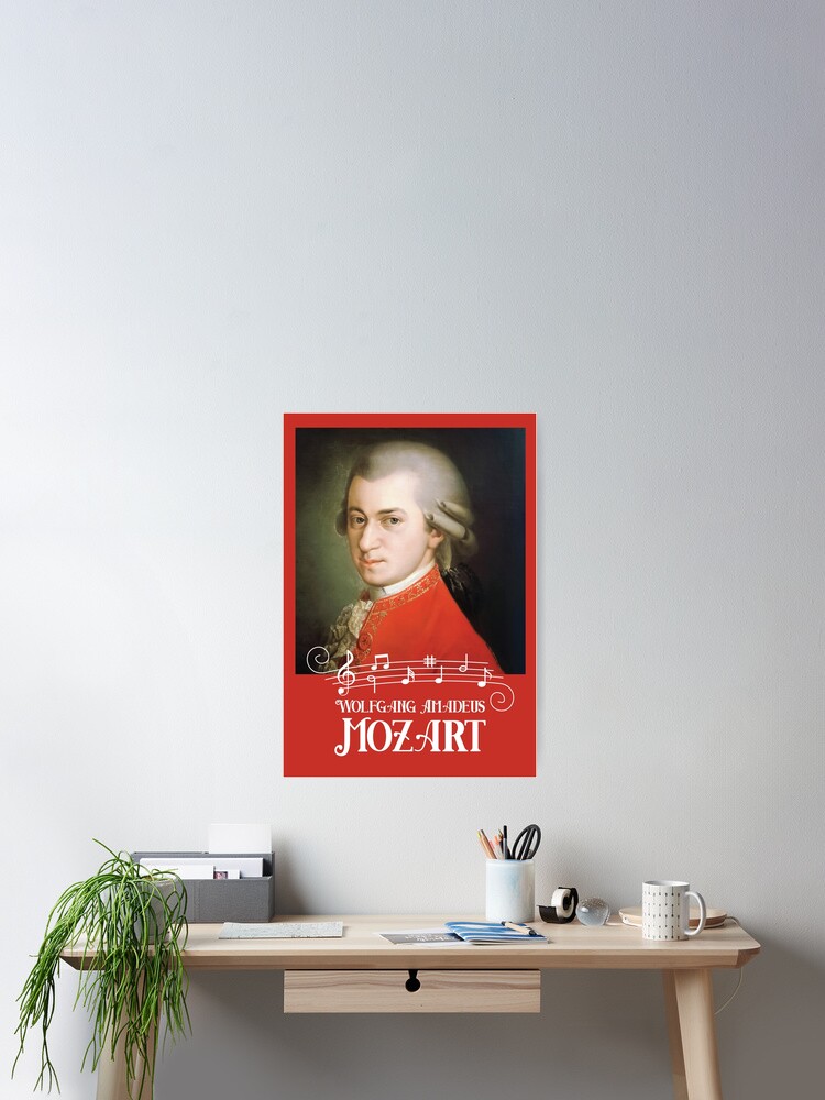 "Wolfgang Amadeus Mozart" Poster for Sale by Jools-57 | Redbubble