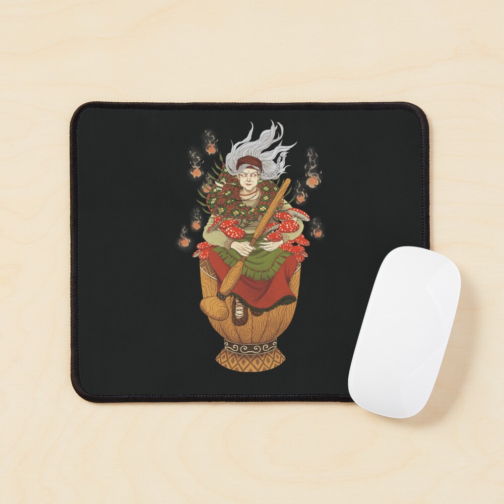 "Baba Yaga" Sticker for Sale by Agnieszka Futa | Redbubble