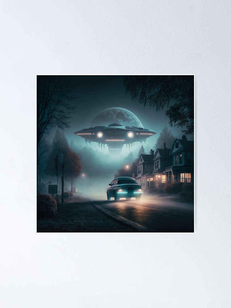 "Ai Generated Art - Alien invasion" Poster for Sale by BogoAi | Redbubble