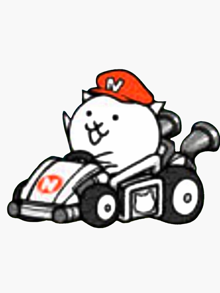 "Battle Cats Sticker " Sticker for Sale by RayleiArbet | Redbubble