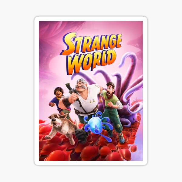 "Strange World - Movie" Sticker for Sale by Pi-Artist | Redbubble
