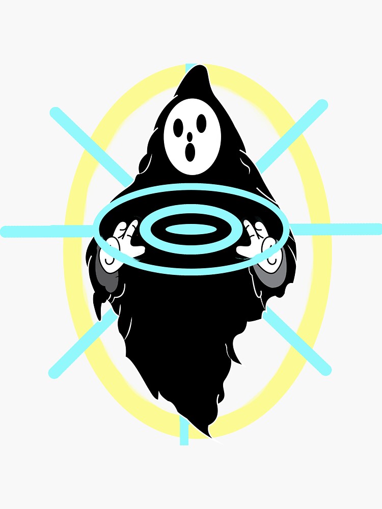 "ghost logo" Sticker for Sale by Jedut1 | Redbubble
