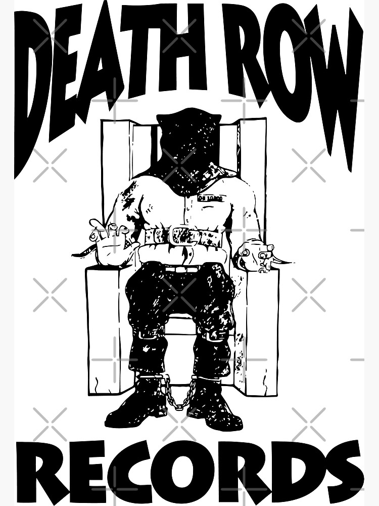 "Death Row Records - Hip Hop Label" Poster for Sale by Stoba74 | Redbubble