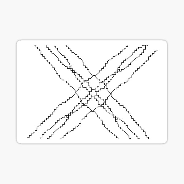 "Rugged Cross" Sticker for Sale by Stephen Frost | Redbubble