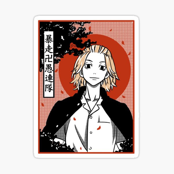"Mikey Tokyo Revenger Toman - Tshirt" Sticker for Sale by JavonteKub ...