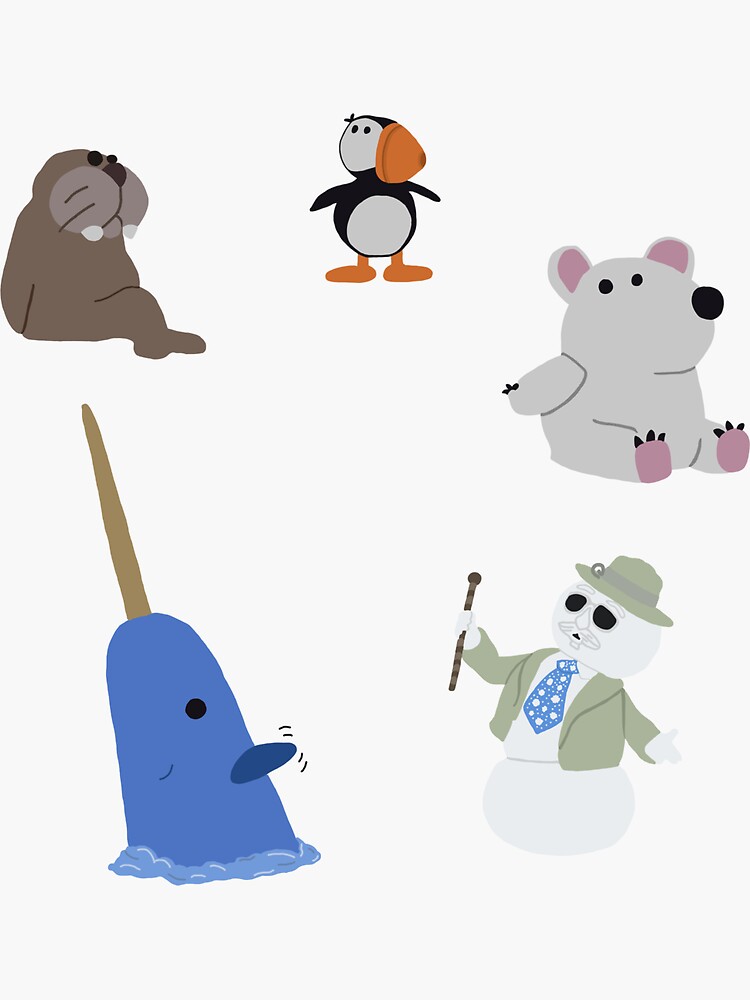 "Elf Christmas Movie - Animal Stickers" Sticker for Sale by Havrilla1 ...