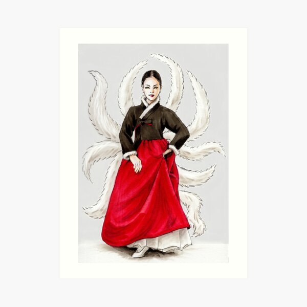 Gumiho Art Prints | Redbubble