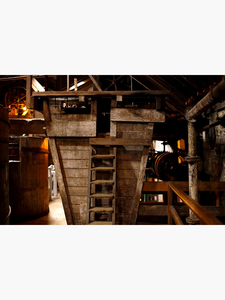 "interior of old whisky distillery " Sticker for Sale by ...