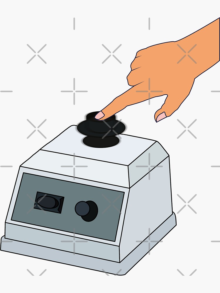 "Touching the vortex machine" Sticker for Sale by KatherineWinner ...