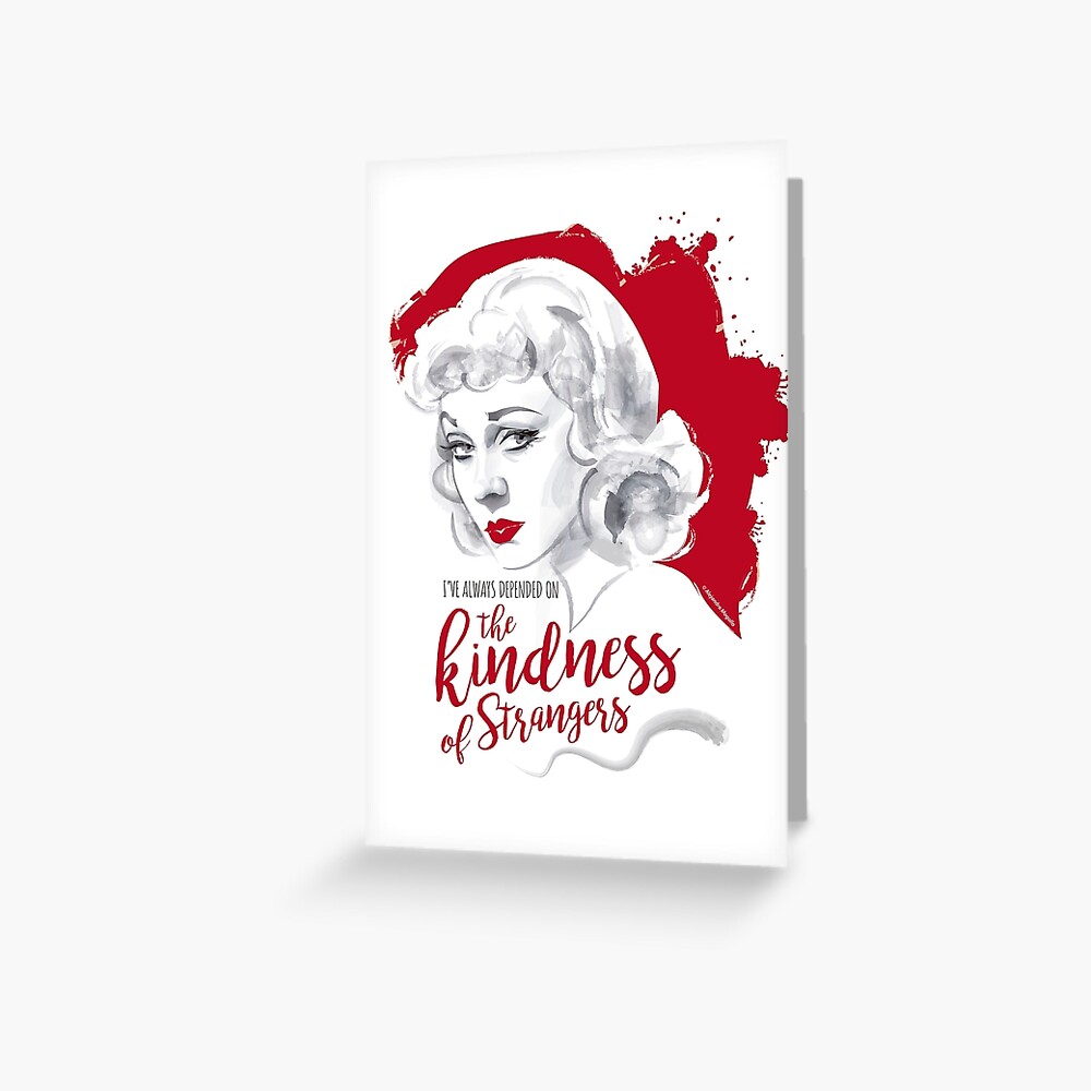 "The kindness of strangers" Greeting Card for Sale by AleMogolloArt ...