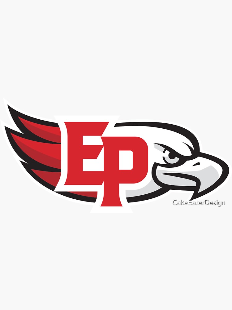 "EDEN PRAIRIE EAGLES" Sticker for Sale by CakeEaterDesign | Redbubble