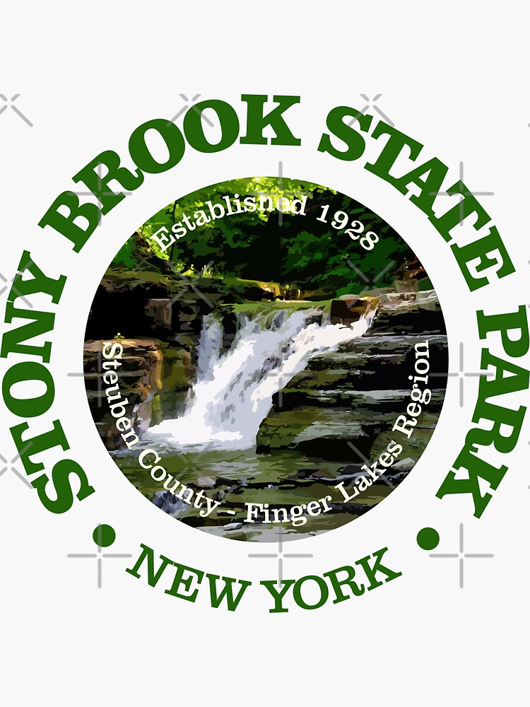 "Stony Brook State Park (SP)" Sticker for Sale by curranmorgan | Redbubble