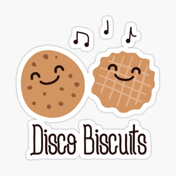 "Disco biscuits dancing" Sticker for Sale by psf130 | Redbubble