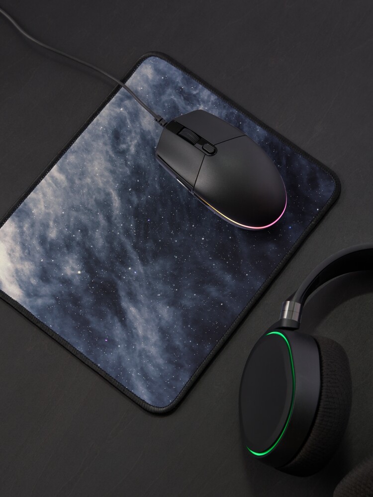 "Blue Clouds, Blue Moon" Mouse Pad for Sale by Victoria Avvacumova ...