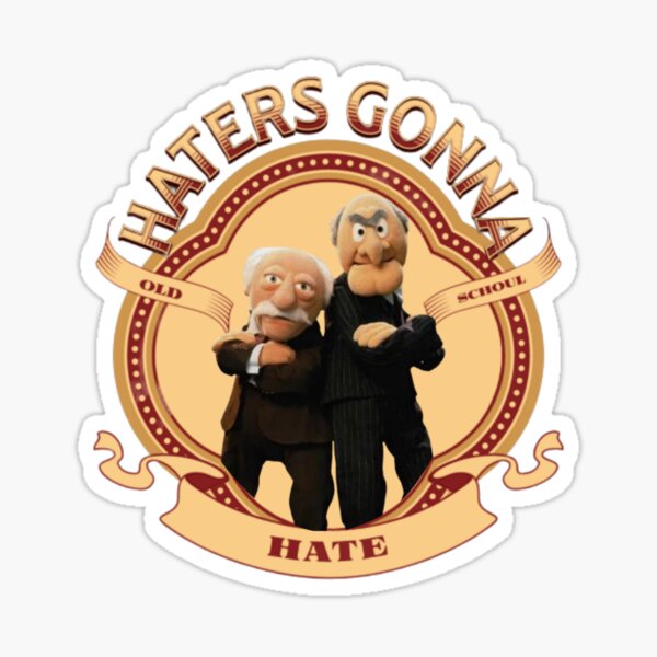"Statler and Waldorf vintage" Sticker for Sale by ADLERART2023 | Redbubble