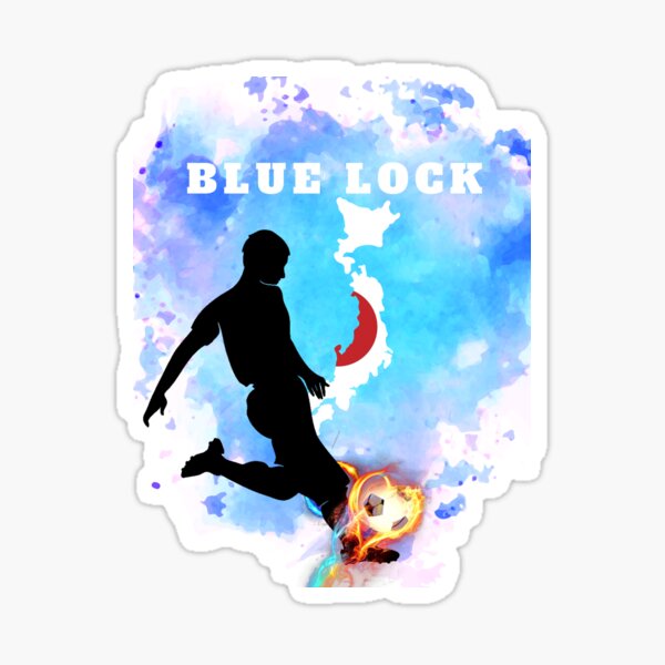 "japan bluelock FOOTBALL soccer" Sticker for Sale by clouthforall ...