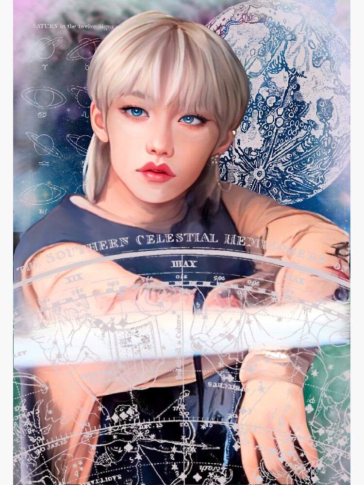 "Stray Kids Felix Fan Art" Sticker for Sale by ArtfulArts | Redbubble