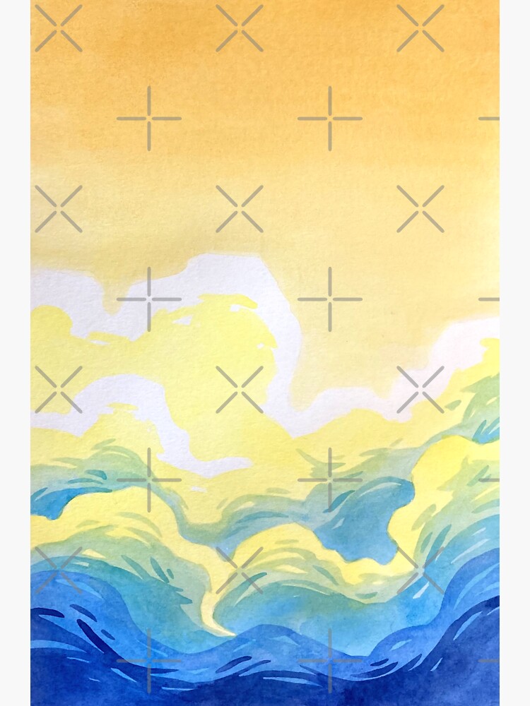 "Aroace Pride Sky (sunset)" Sticker for Sale by TarraLeela | Redbubble