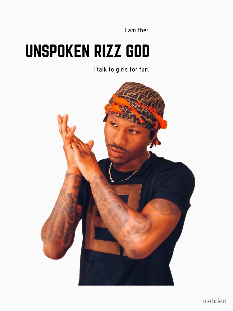 "Unspoken rizz god" Classic T-Shirt for Sale by olahdan | Redbubble