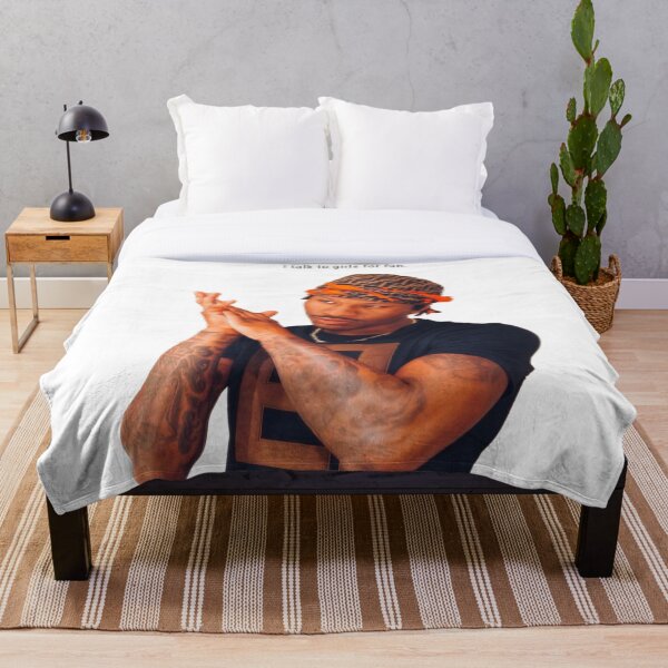 "Unspoken rizz god" Throw Blanket for Sale by olahdan | Redbubble
