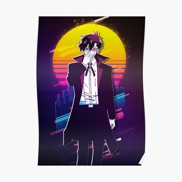 "Blood Lad - Braz D. Blood" Poster for Sale by 80sRetroArt | Redbubble