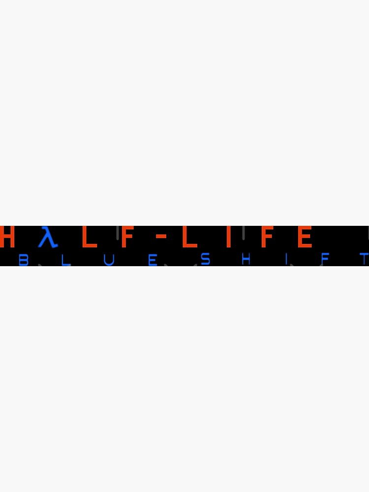 "Half-Life Blue Shift Logo" Poster for Sale by LGSmerch | Redbubble