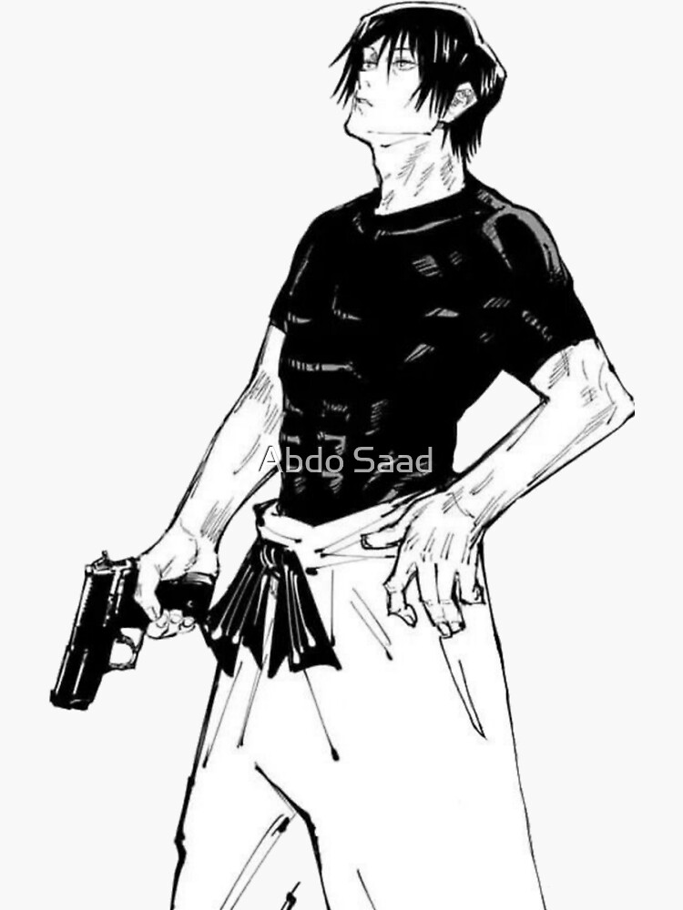 "Toji" Sticker for Sale by Sssd22 | Redbubble