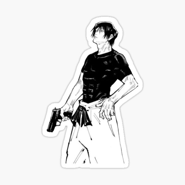 "Toji" Sticker for Sale by Sssd22 | Redbubble