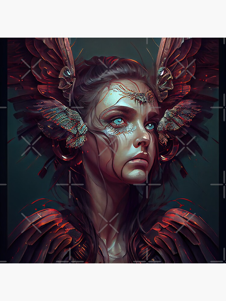 "Nith-Haiah (Variation)" Sticker for Sale by OccultDreams | Redbubble