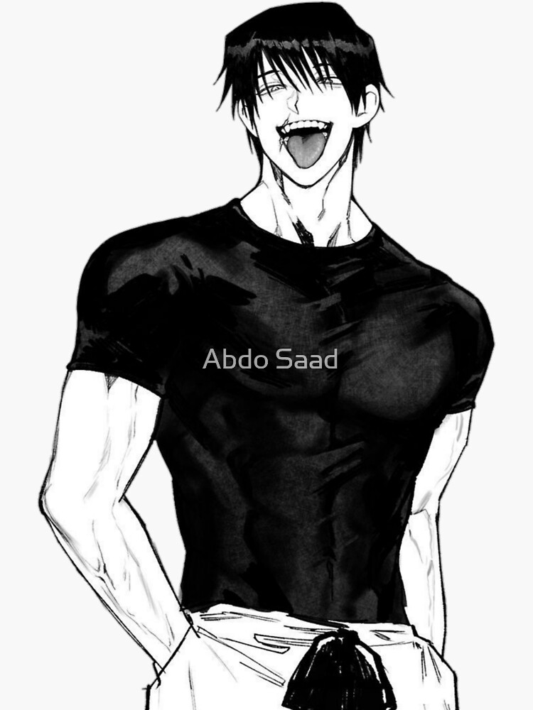 "Toji" Sticker for Sale by Sssd22 | Redbubble