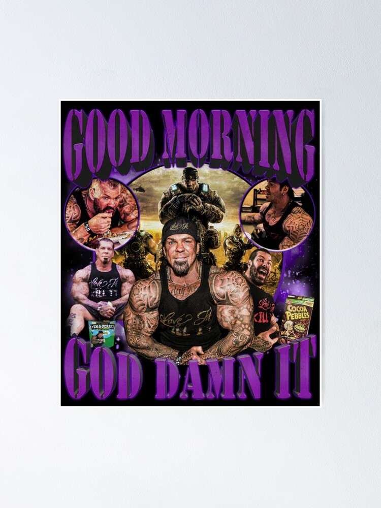 Rich Piana 5 Poster For Sale By Barbellclothing Redbubble