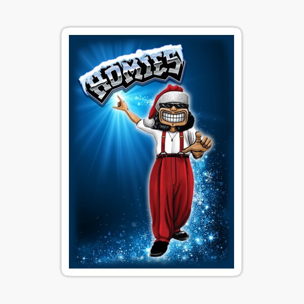 "Homies Christmas " Sticker for Sale by EnviousObjects2 | Redbubble