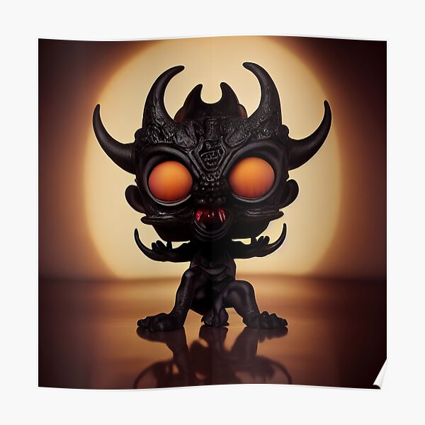 "Azazel - Ancient Gods & Demons (imaginary) Pops series 2" Poster for ...