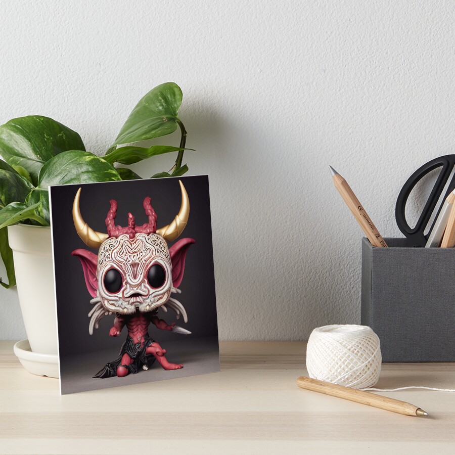 "Azazel V2 - Ancient Gods & Demons (imaginary) Pops series 2" Art Board ...