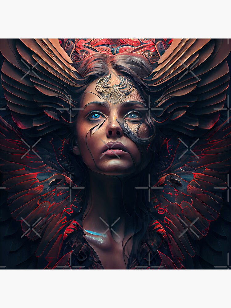 "Seheiah (Variation)" Sticker for Sale by OccultDreams | Redbubble