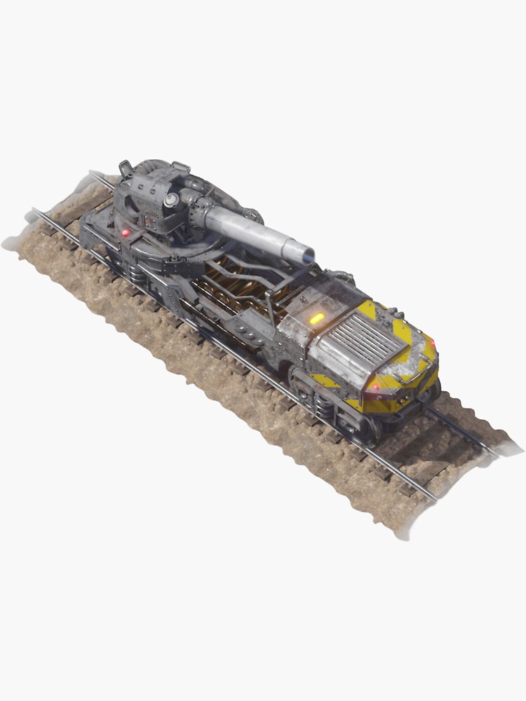 "Factorio Artillery train , Factorio Game , factorio , Train " Sticker ...