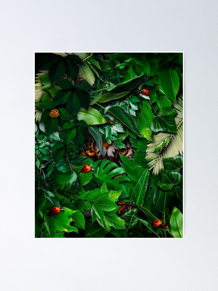 "Ladybirds in the Jungle" Poster for Sale by KarynPDesigns | Redbubble