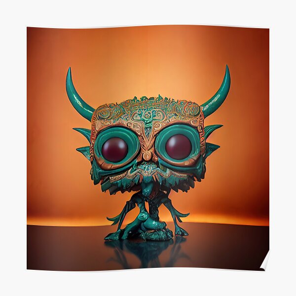 " Ancient Gods & Demons (imaginary) Pops series" Poster for Sale by ...