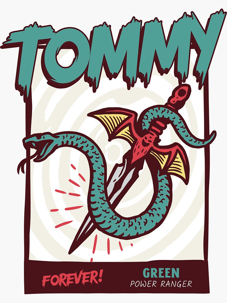 "Dr. Tommy Oliver Power Rangers | Green Power Ranger Sticker | Jason ...