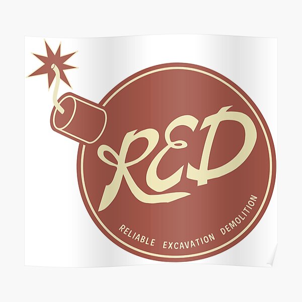 "TF2 RED team logo" Poster for Sale by Loadout | Redbubble