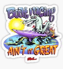 Boat Funny Stickers | Redbubble