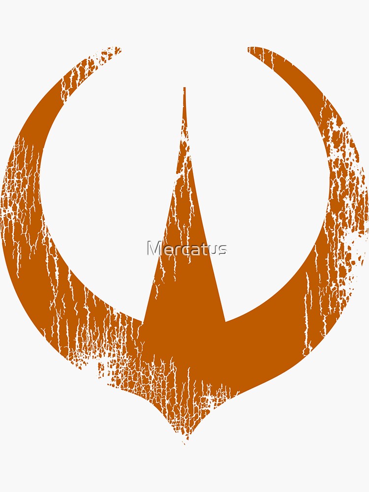 "Andor Logo (Orange)" Sticker for Sale by Mercatus | Redbubble