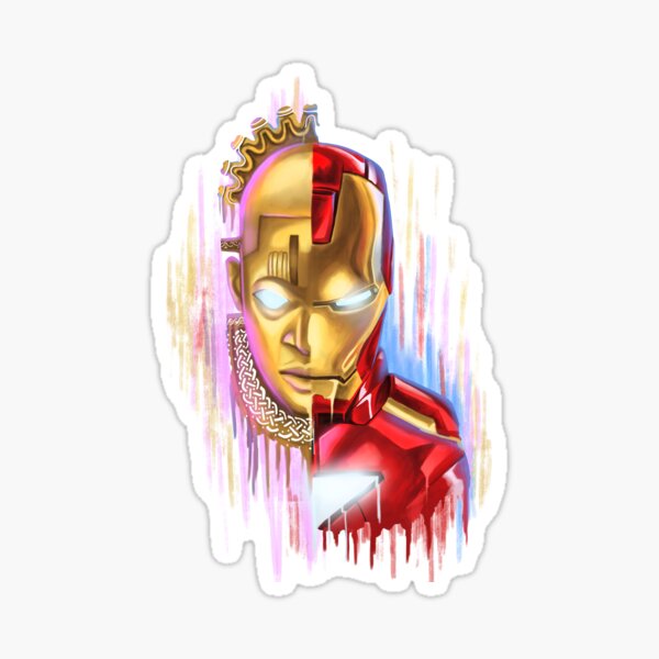 "iron nok" Sticker for Sale by bamanimax | Redbubble